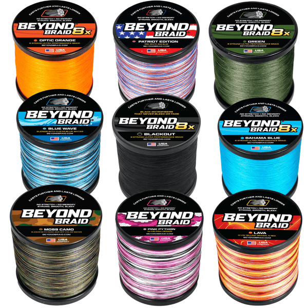 Beyond Braid Fishing Line – Tough, Fade-Resistant Braid - Pescador ...